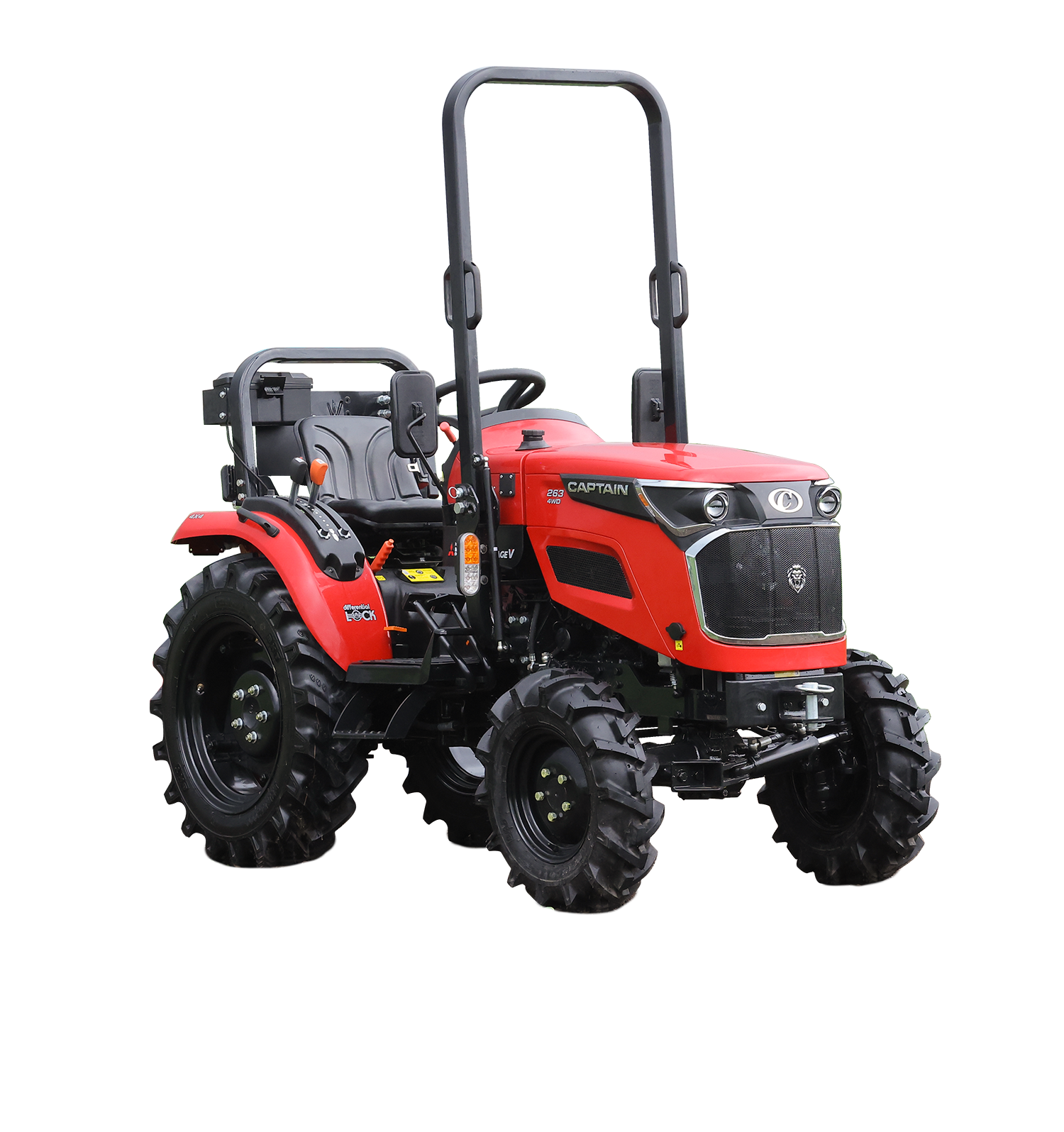 Microtracteur Captain 263 : Puissance 25cv & Polyvalence